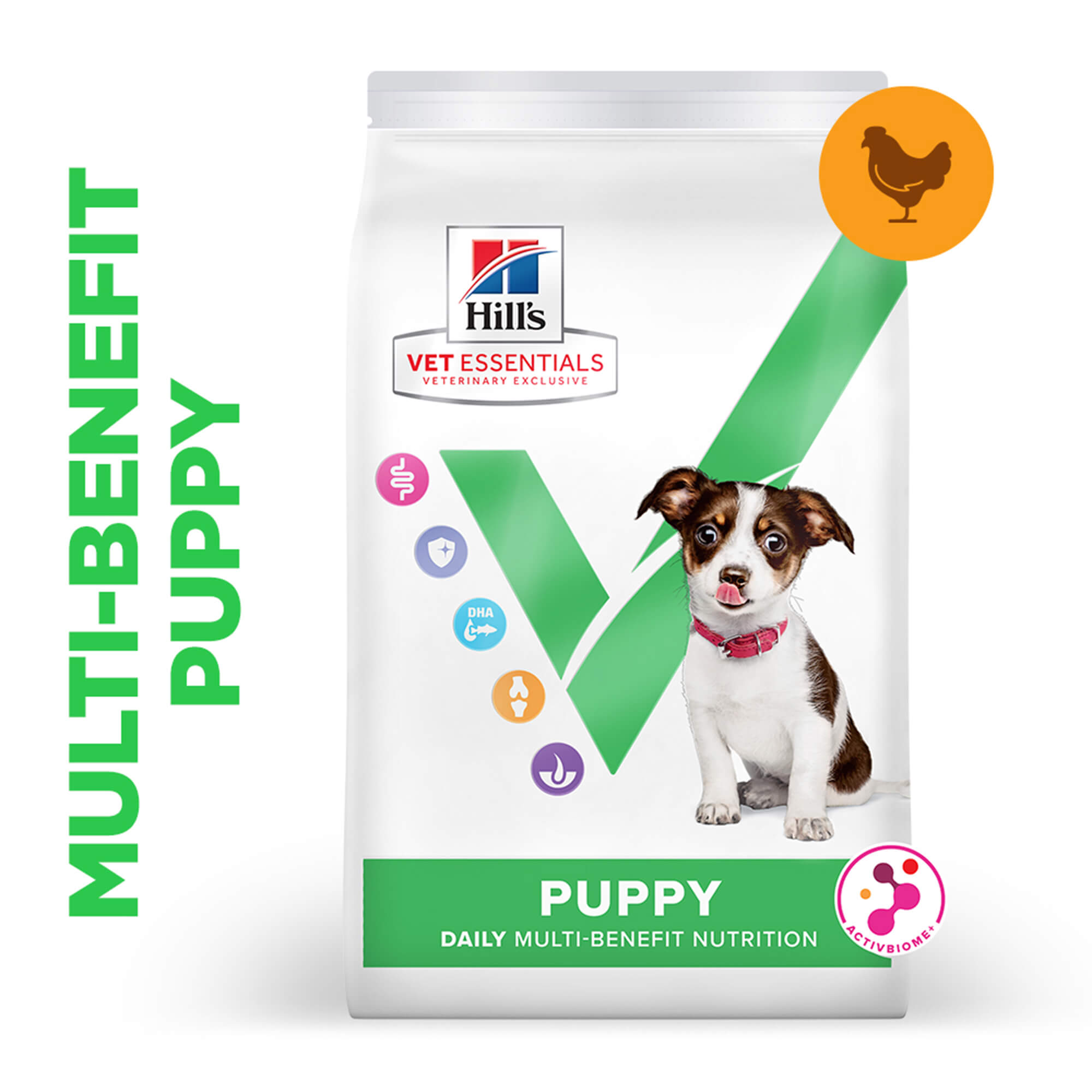 Hill's Vet Essentials Multi-Benefit Medium Puppy Hrana s Piletinom 2 kg