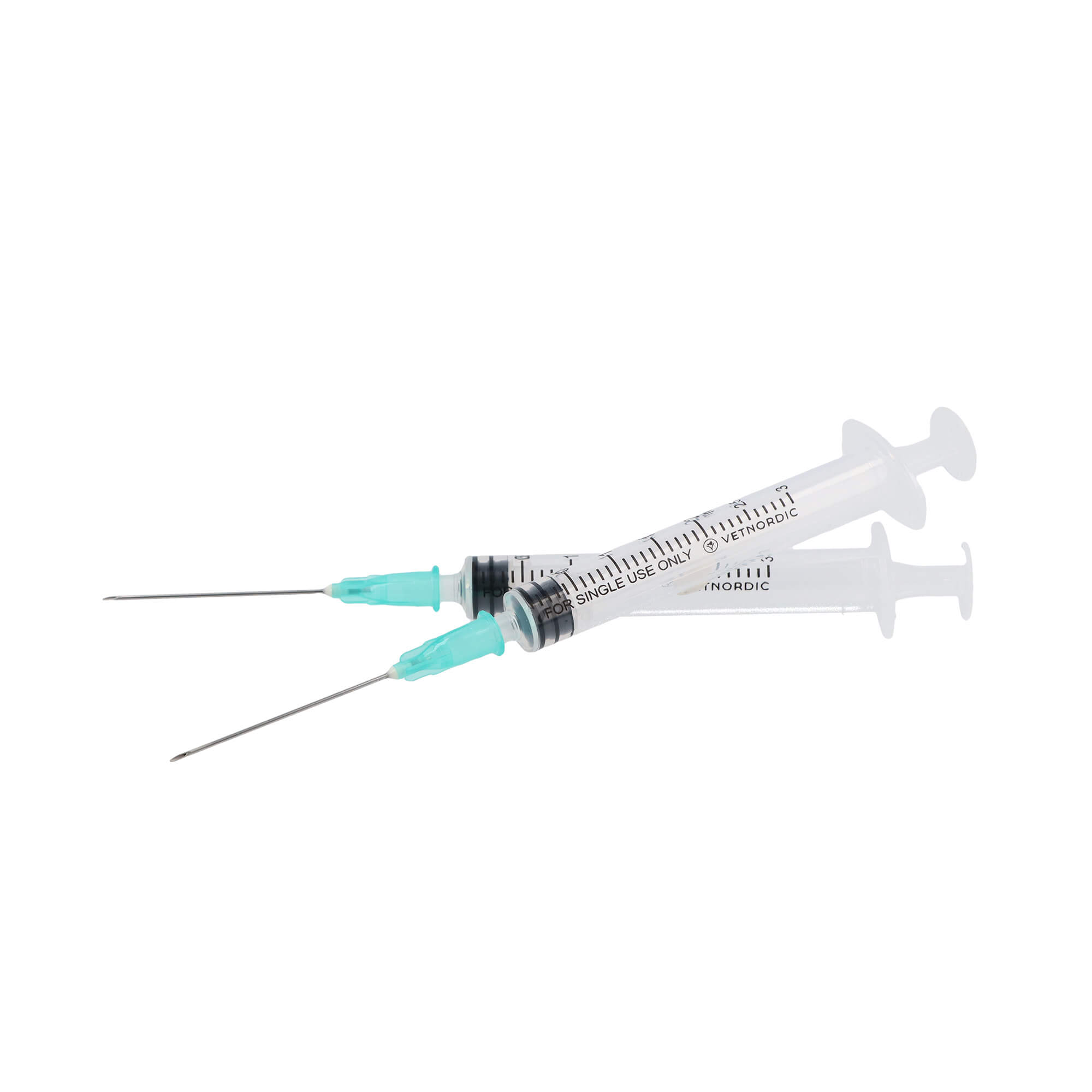 Vetnordic Šprica Jednokratna s Iglom, Centrična, 3 Komponente, 2/3 ml ...