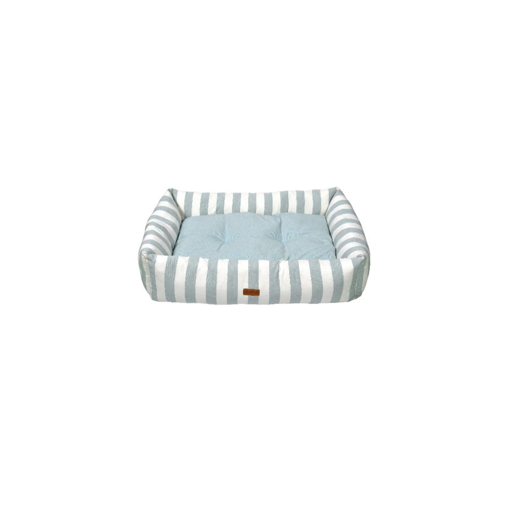 Dubex Ležaj Summer Stripe Sivo/Bijeli XL