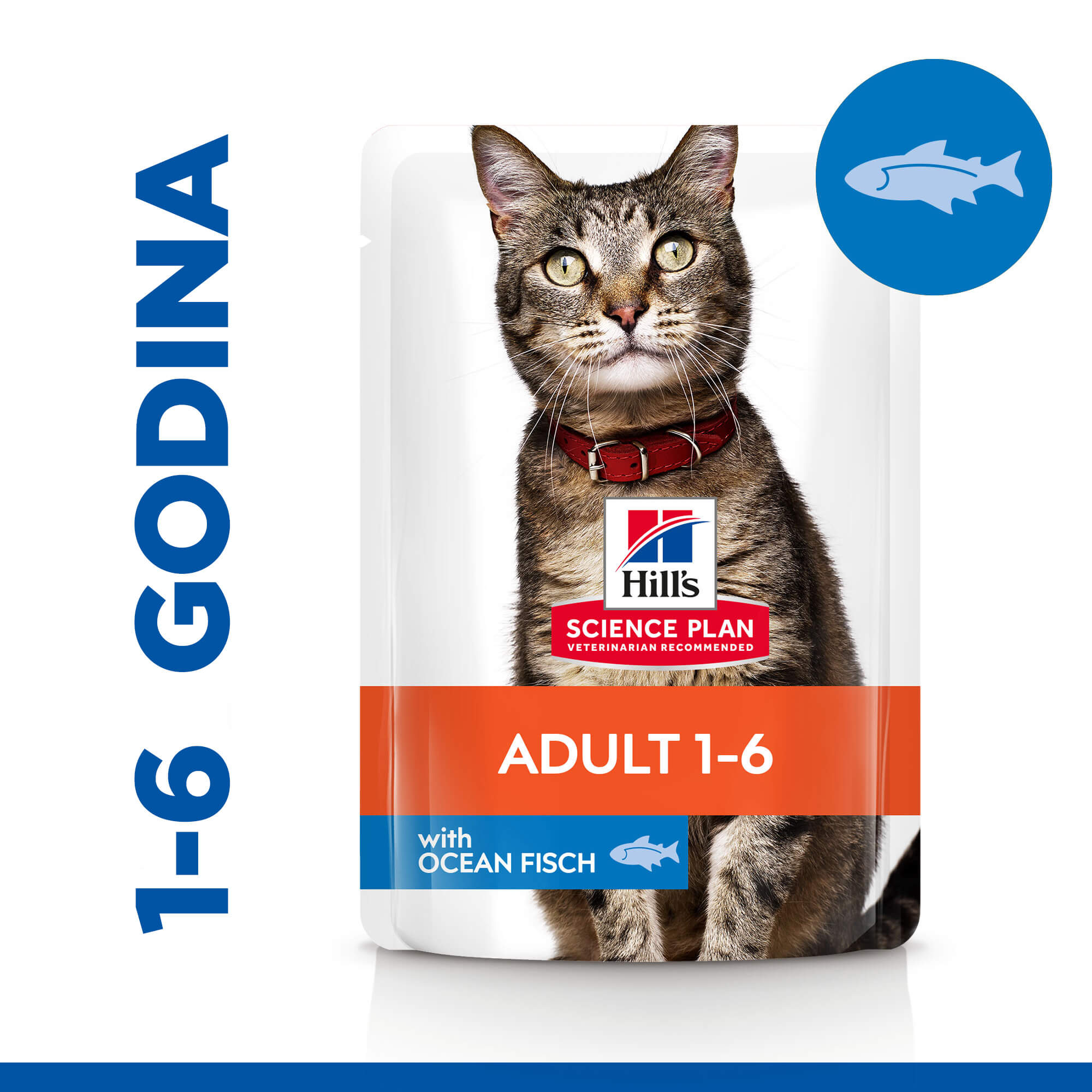 Hill's Science Plan Adult Hrana za Mačke s Oceanskom ribom 85 g